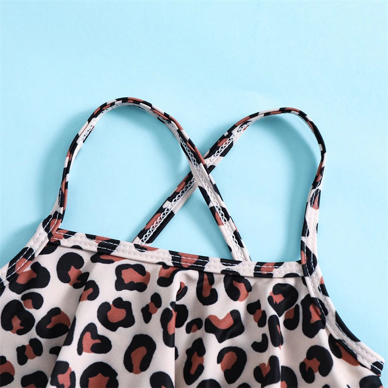 Ella Leopard Print Swim Set – Millionglam