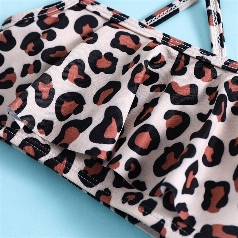 Ella Leopard Print Swim Set – Millionglam