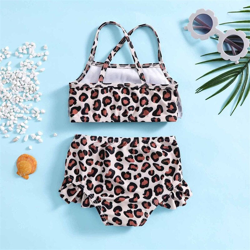 Ella Leopard Print Swim Set – Millionglam