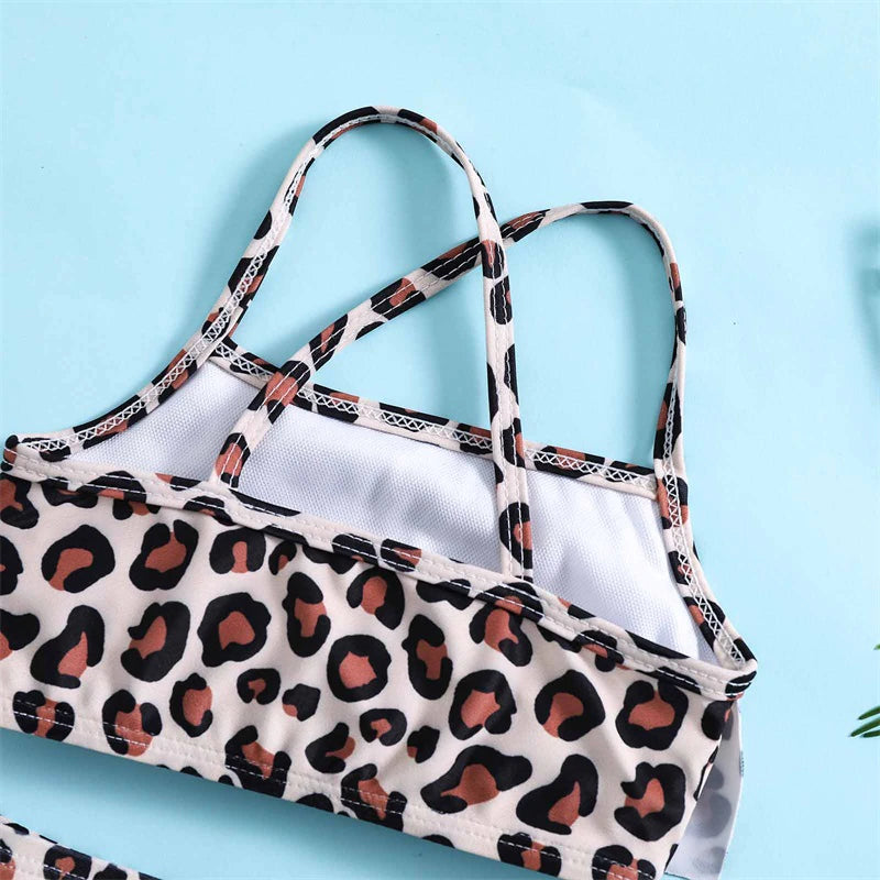 Ella Leopard Print Swim Set – Millionglam