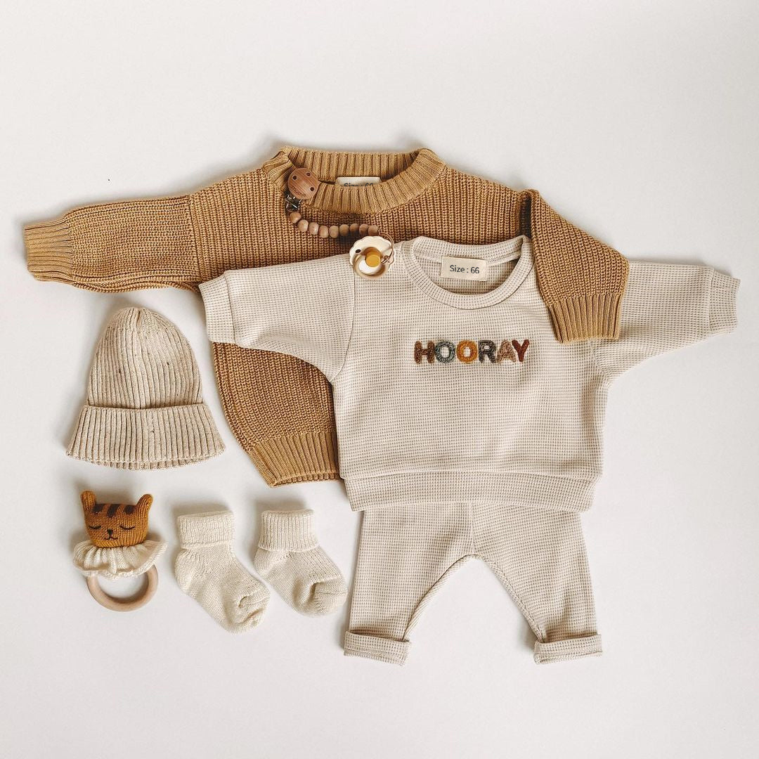 HAPPY HOORAY BABY MATCHING SET – Millionglam